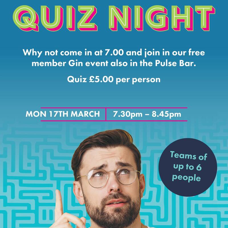 Quiz Night & Gin Event! - The Club at Meyrick Park